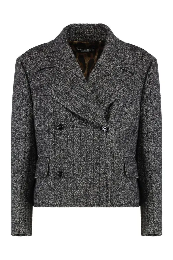 Dolce & Gabbana Double-breasted Wool Jacket
