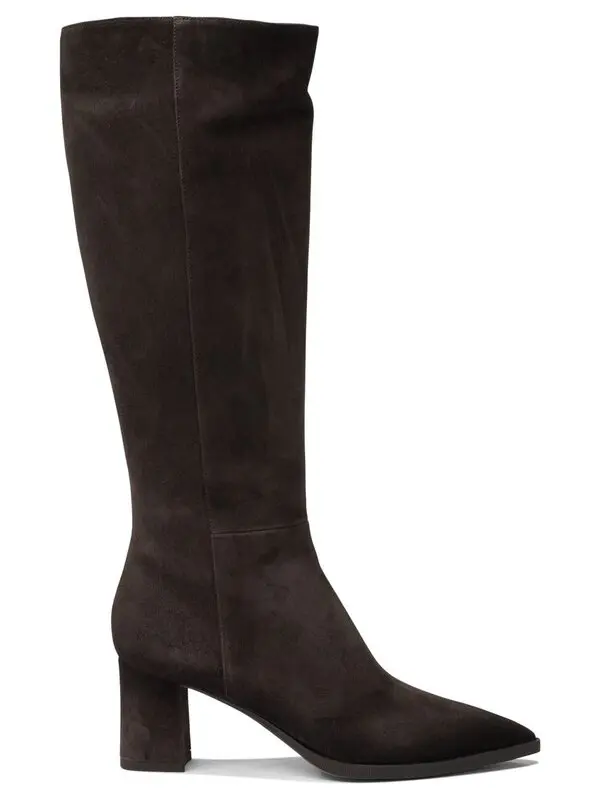 Santoni 65 Mm Suede Boots