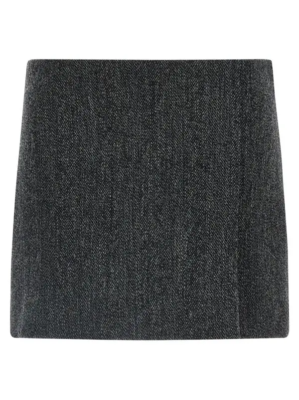 P.a.r.o.s.h Lowolf Mélange Miniskirt