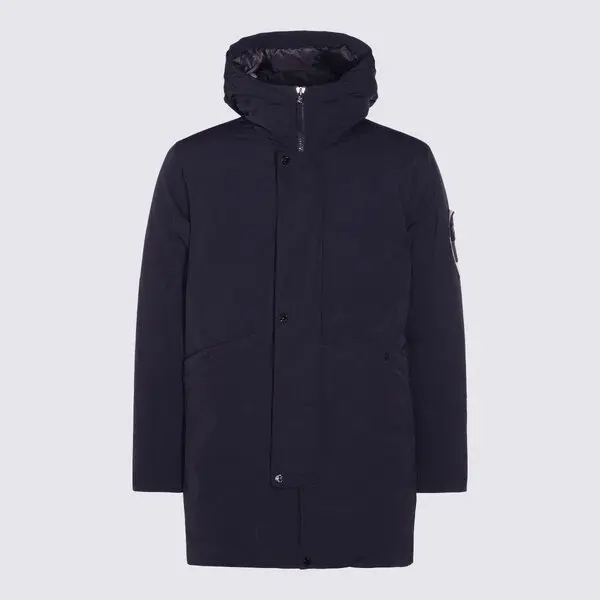 Stone Island Down Jacket - Blue