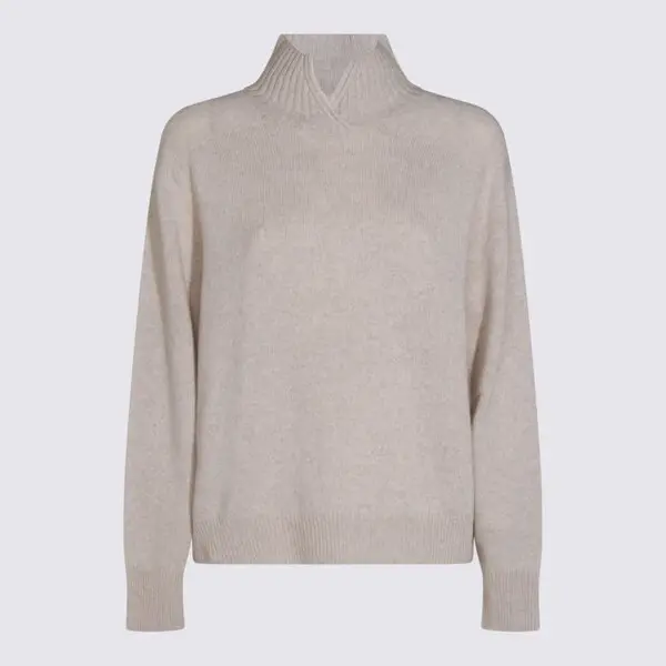 Malo Cashmere Knitwear - White