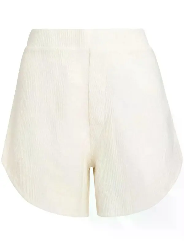 OSKLEN Ribbed-knit Thigh-length Shorts