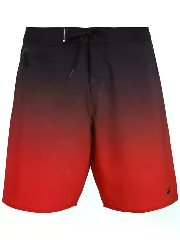 OSKLEN Surf Gradient Pro Bermuda - Red