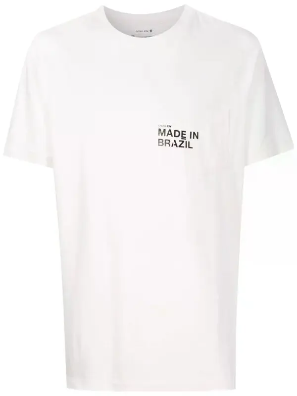 OSKLEN Graphic-print Pocket T-shirt