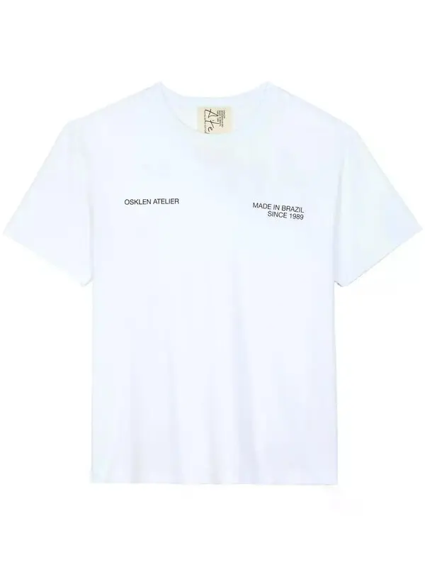 OSKLEN Logo-print T-shirt
