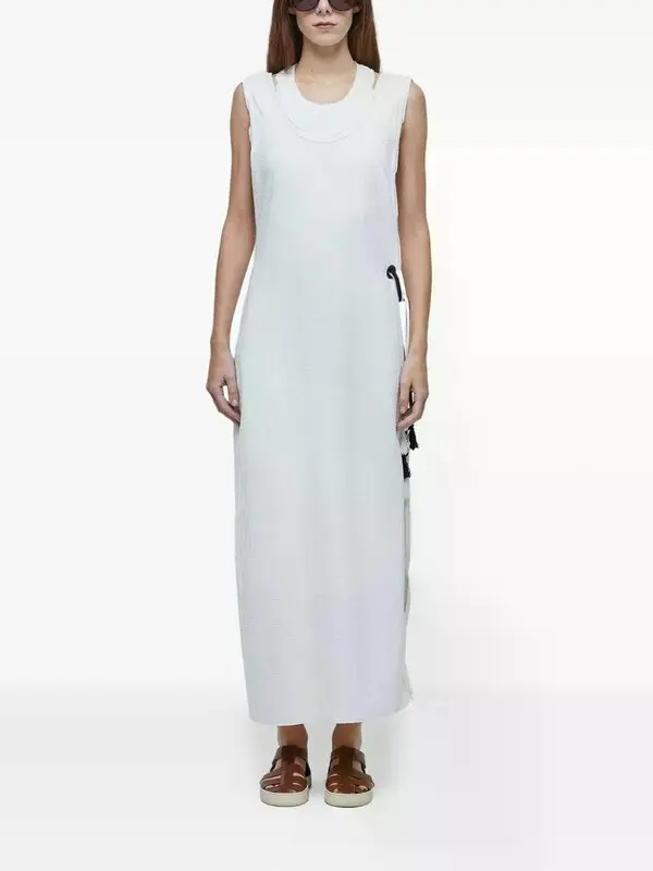 OSKLEN Layered Tassel Dress