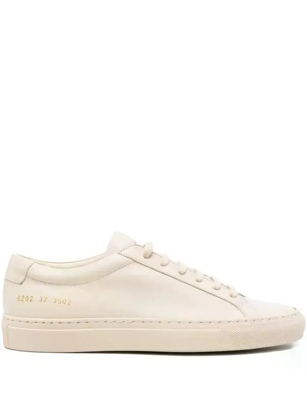 COMMON PROJECTS Leather Lace-up Sneakers - Neutrals