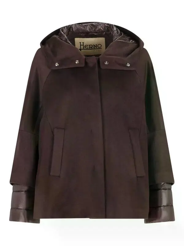 Herno Cashmere Hooded Jacket