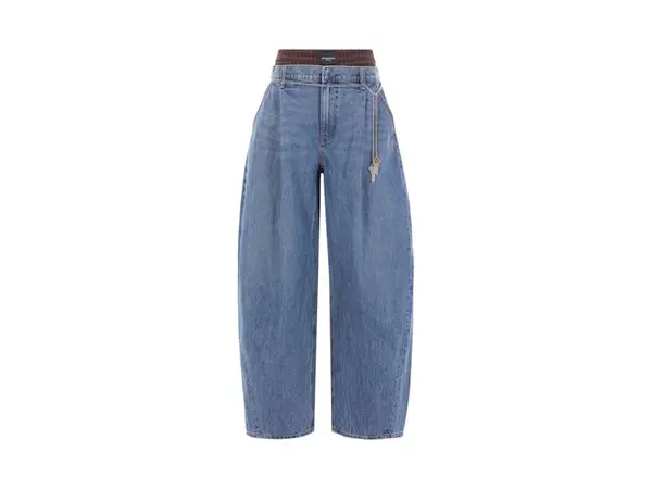 Alexander Wang Chain Belt Pleated Jean