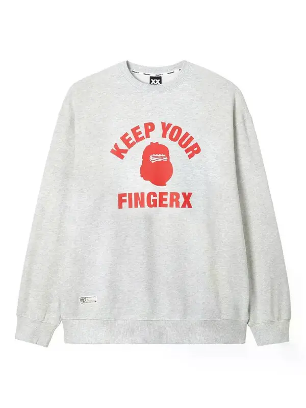 FINGERCROXX Graphic-print Sweatshirt