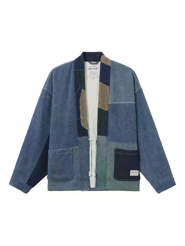 AFTERMATHS Patchwork Denim Jacket