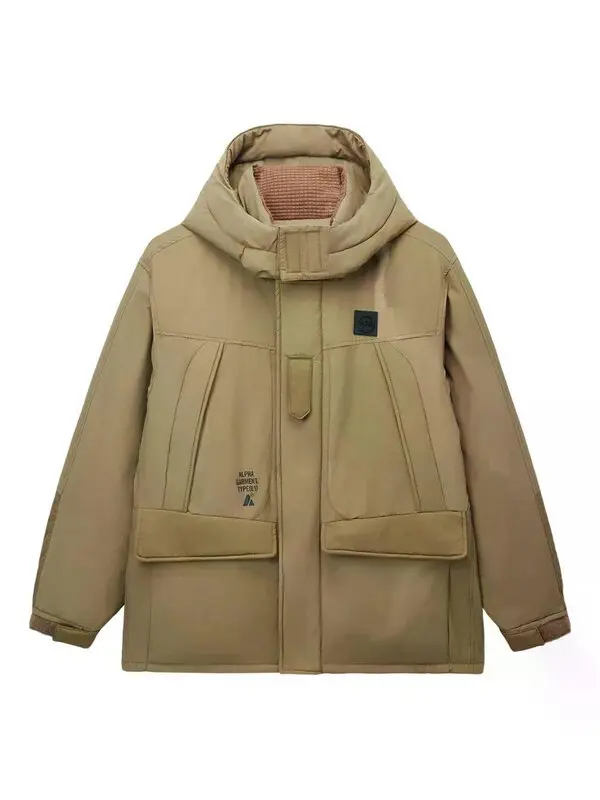 Alpha Industries Hooded Jacket - Neutrals
