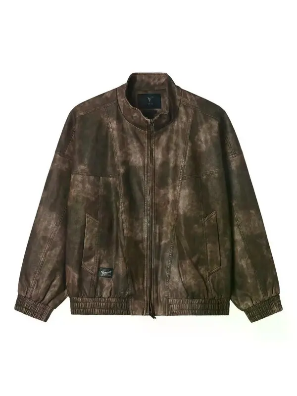 FIVE CM Paneled Bomber Jacket