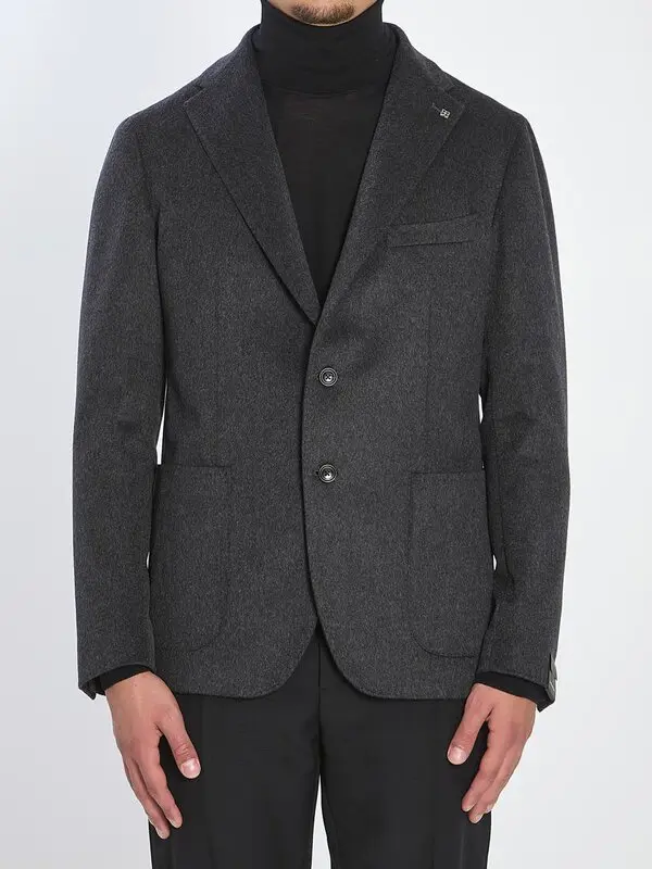 Tagliatore Single-breasted Cashmere Jacket