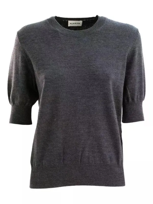 P.a.r.o.s.h Short-sleeve Wool Sweater