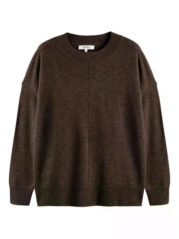 Chinti & Parker Round-neck Jumper - Brown