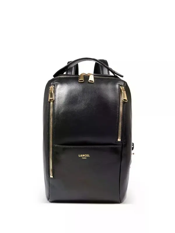 LANCEL Small Origami Leather Backpack