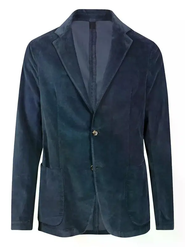 BAGUTTA Single-breasted Blazer - Blue