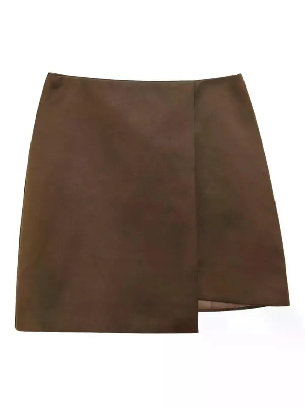 BY MALENE BIRGER Asymmetric Hem Mini Skirt