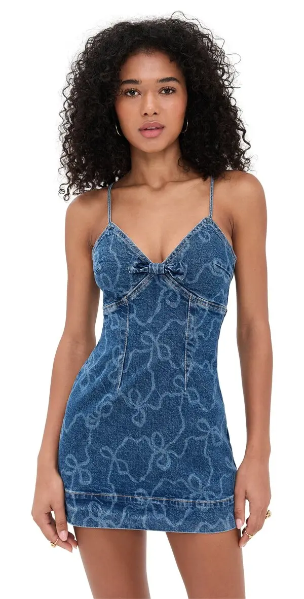 LoveShackFancy Solina Mini Dress