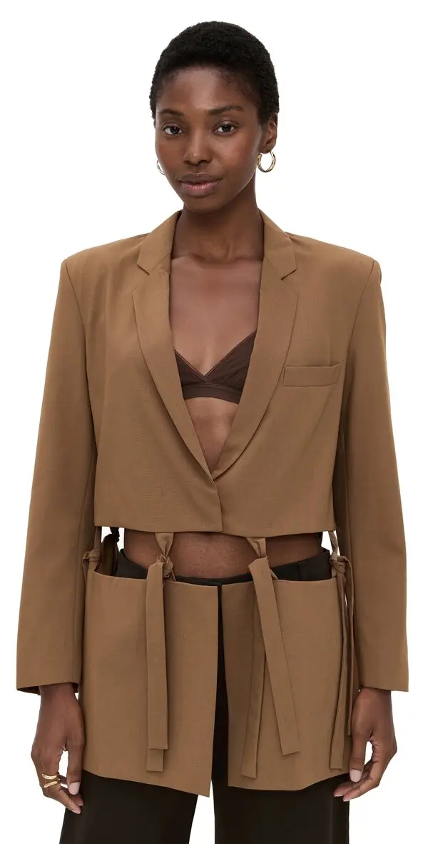 MEIMEIJ Cutout Blazer