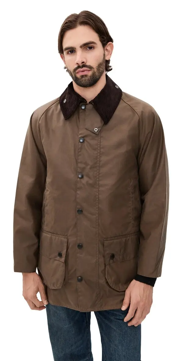 Barbour Beaufort Wax Jacket - Bark