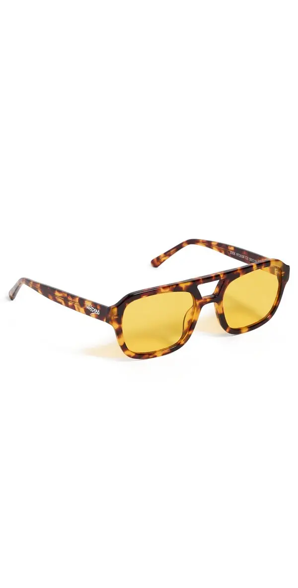 WISDOM Frame 46 Sunglasses - Turtle