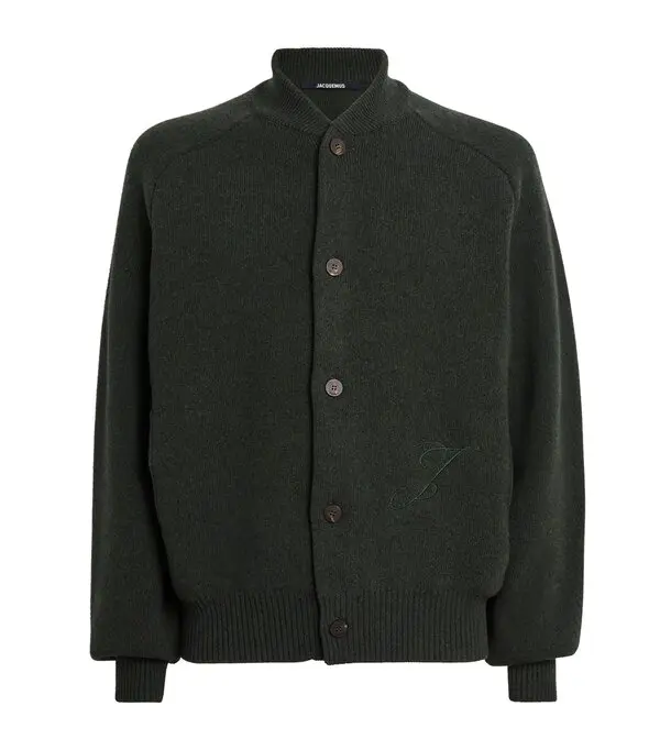 Jacquemus Stretch Wool-cashmere Pallone Cardigan