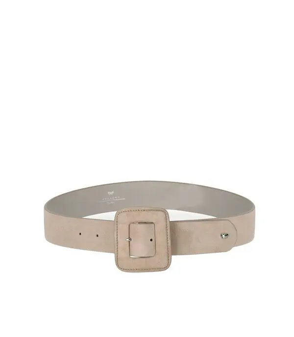 Max Mara Suede Leather Briosuede Belt
