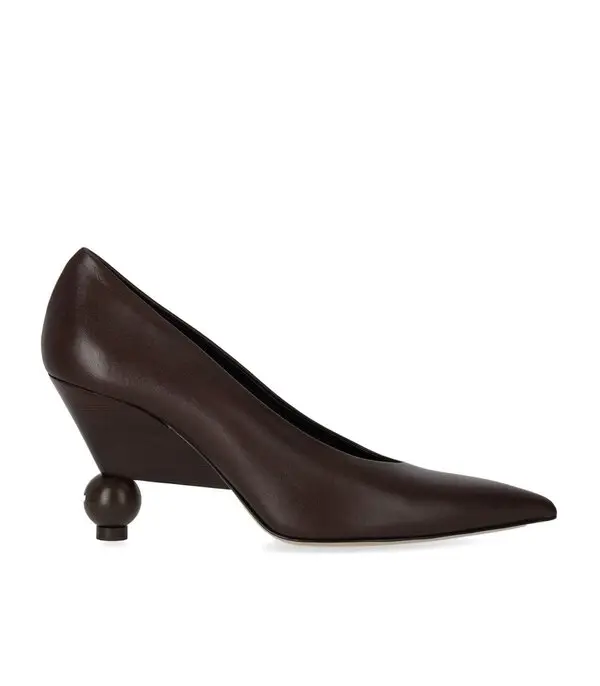 Max Mara Nievo Leather Pumps