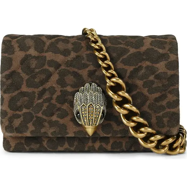 Kurt Geiger Mini Kensington Bag - Open Brown