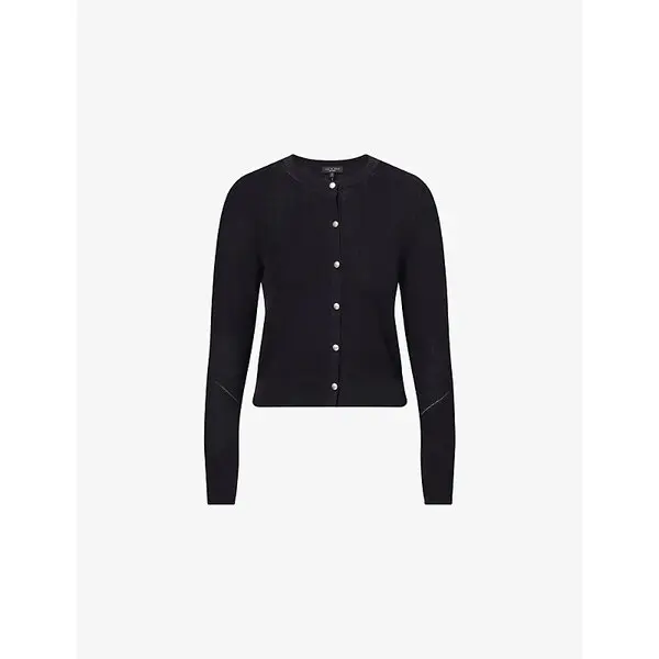 Rag & Bone Round-neck Cotton-blend Cardigan