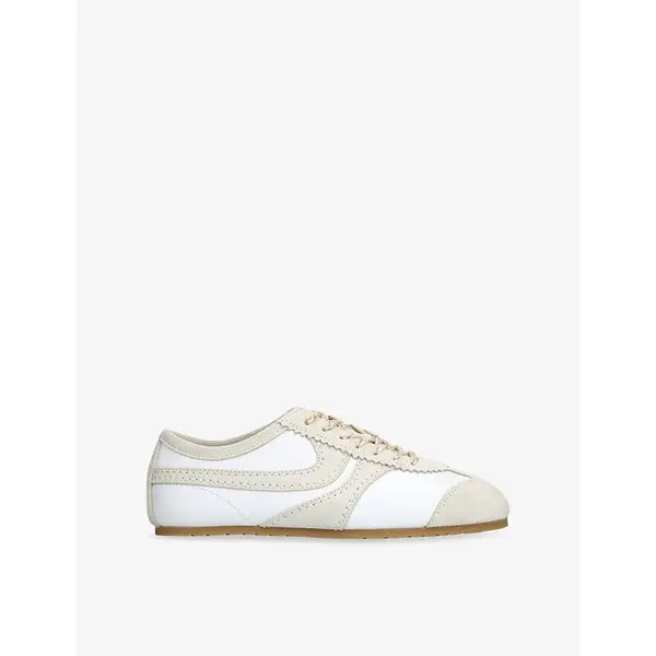 Dries Van Noten Dustin Leather Trainers - White