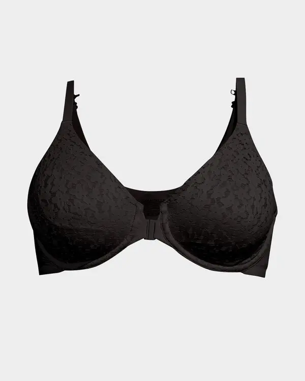 Chantelle Norah Floral Lace Bra - Black