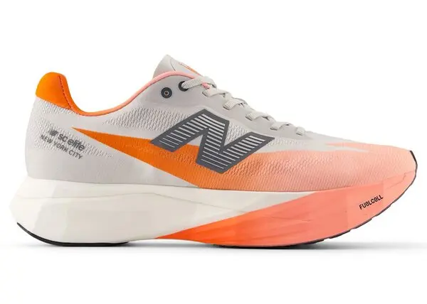 NEW BALANCE Tcs Nyc Marathon Fuelcell Supercomp Elite V5 - Grapefruit/grey Matter/poppy
