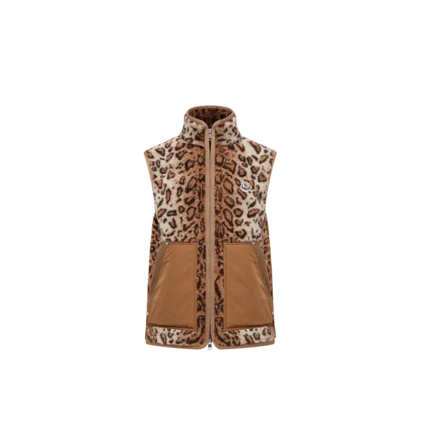 Moncler Wool-blend Teddy Vest
