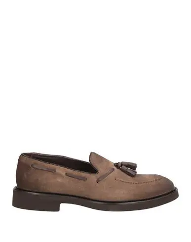 DOUCAL'S Leather Loafers - Beige