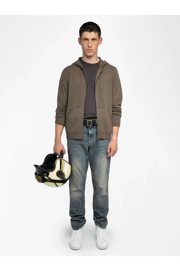 Zadig&Voltaire Clash Wool-cashmere Cardigan - Brown