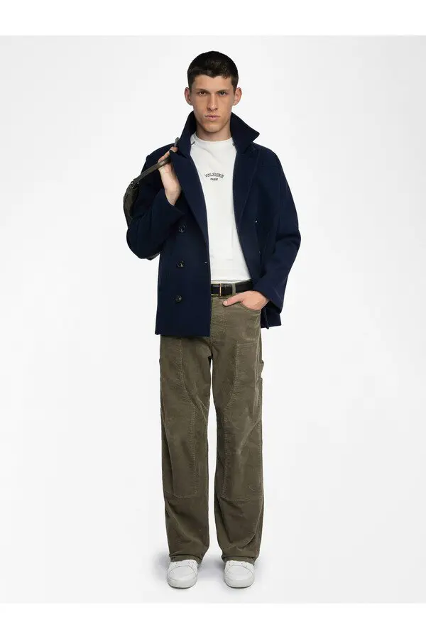 Zadig&Voltaire Worker Style Corduroy Pants