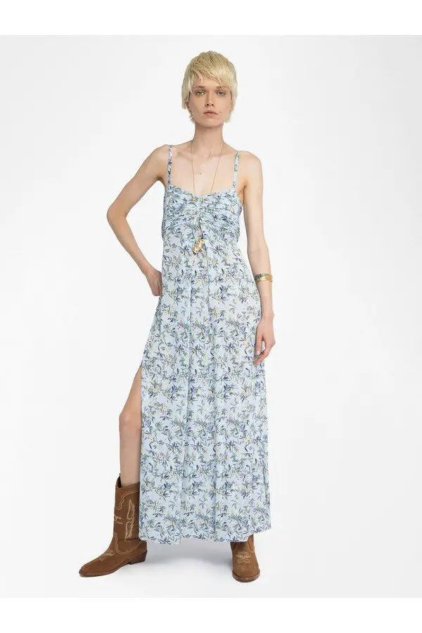 Zadig&Voltaire Rippie Printed Maxi Dress
