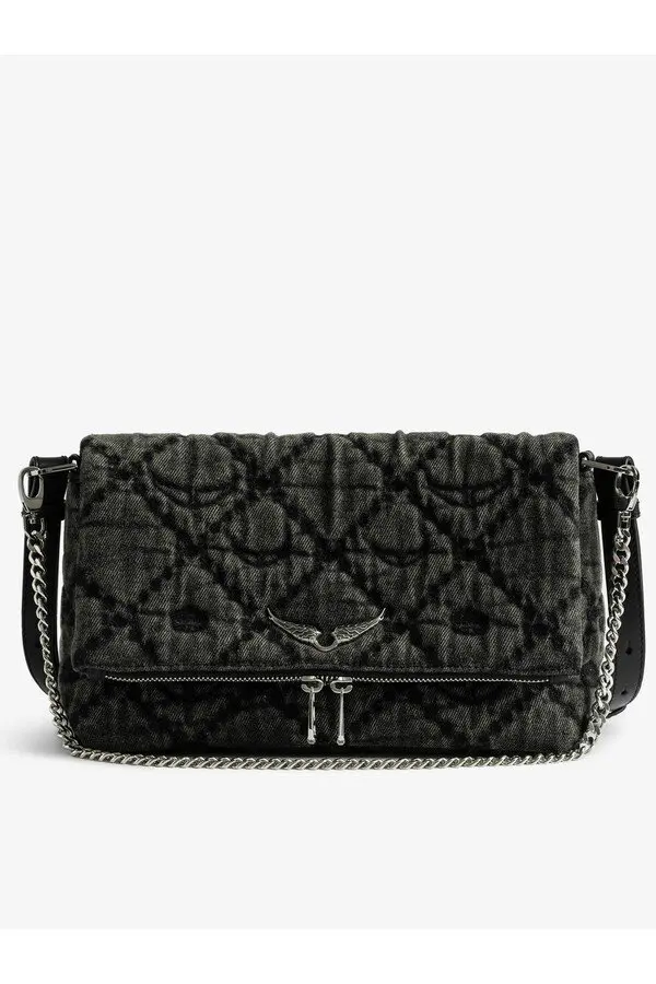 Zadig&Voltaire Rocky Ii Monogram Shoulder Bag