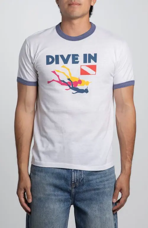 ELWOOD Vintage Dive In Ringer Tee