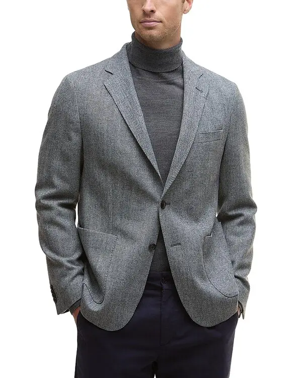 Barbour Sutherland Slim Fit Blazer - Grey