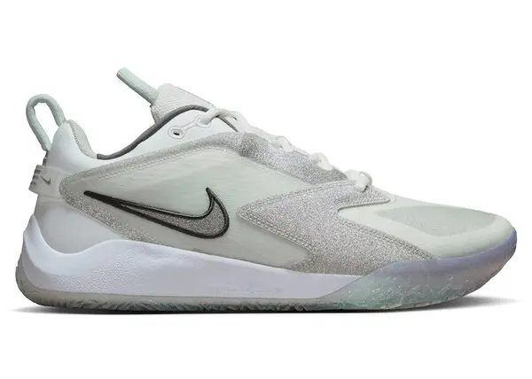 Nike Hyperace Se Glitter Pack Sneakers - Summit White/pure Platinum/metallic Silver