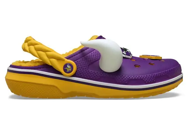 CROCS Classic Lined Clog Nfl Minnesota Vikings