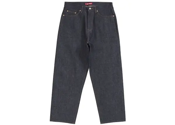 Supreme Baggy Selvedge Jean - Rigid Indigo