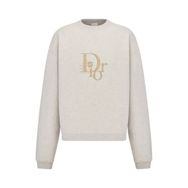Dior X Erl Oversized Sweatshirt - Grey