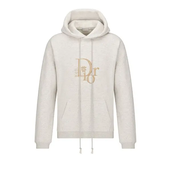 Dior X Erl Hooded Sweatshirt - Grey