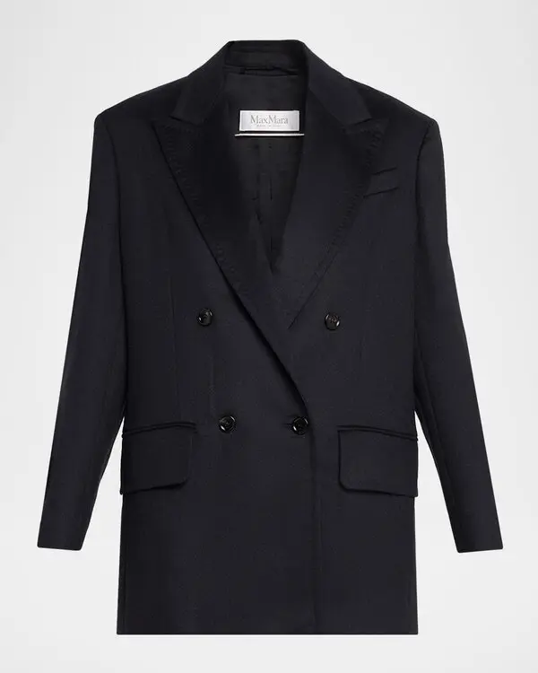 Max Mara Olimpia Double-breasted Wool Jacket