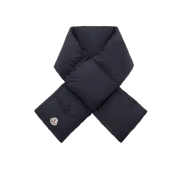 Moncler Down Packable Scarf - Blue